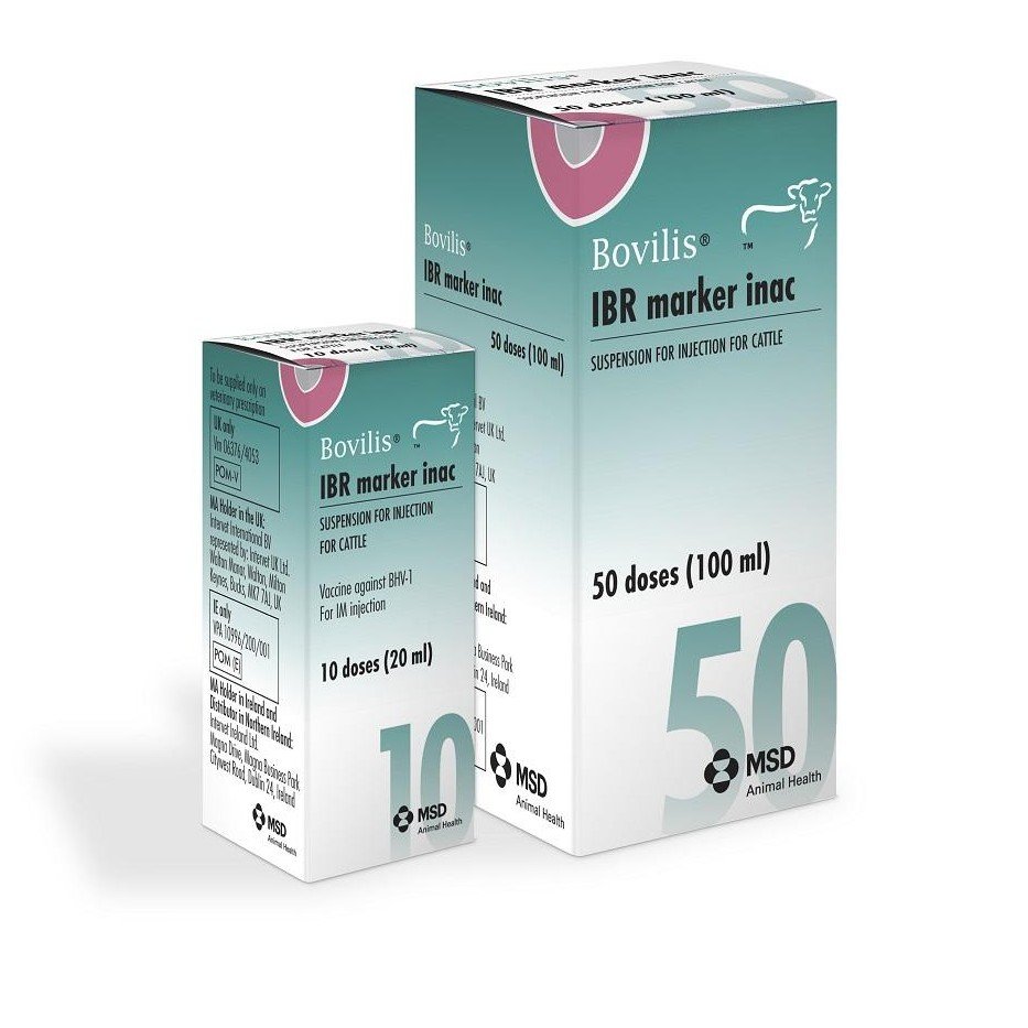 MSD Bovilis IBR Marker INACTIVATED Susp for Injection - Farmacy