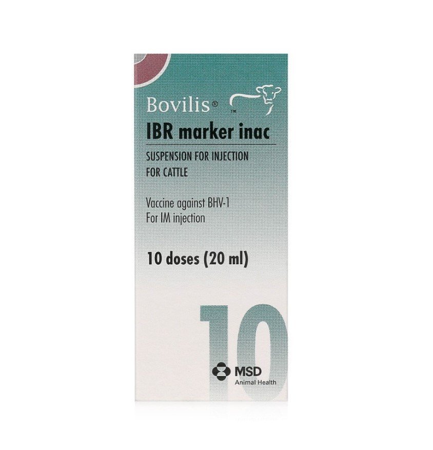 MSD Bovilis IBR Marker INACTIVATED Susp for Injection - Farmacy
