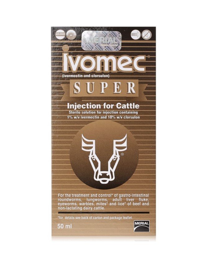 Boehringer Ingelheim Ivomec Super 10mg/100mg Injection - Farmacy