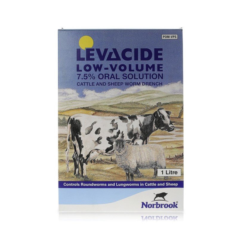Norbrook Levacide Low Volume 7.5% Oral Solution - Farmacy