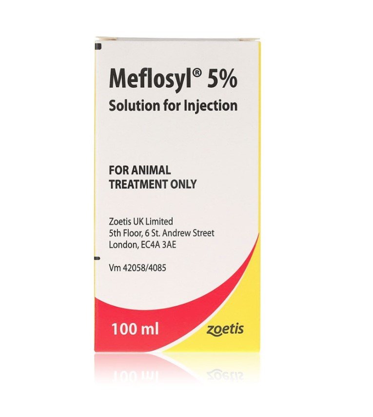 Zoetis Meflosyl 5% Injection 100ml - Farmacy