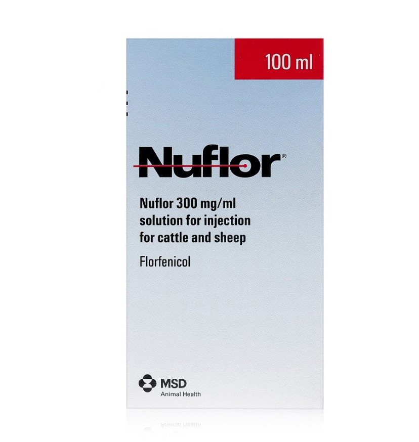 MSD Nuflor 300mg/ml Sol. for Injection - Farmacy