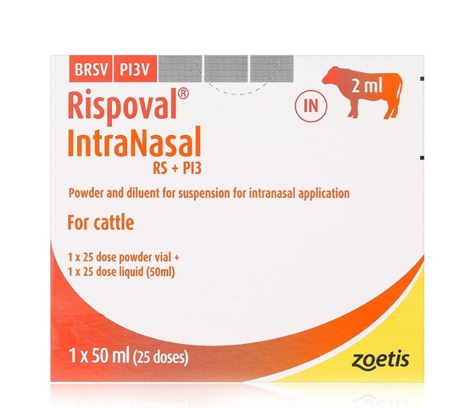 Zoetis Rispoval Intranasal RS + PI3 - Farmacy