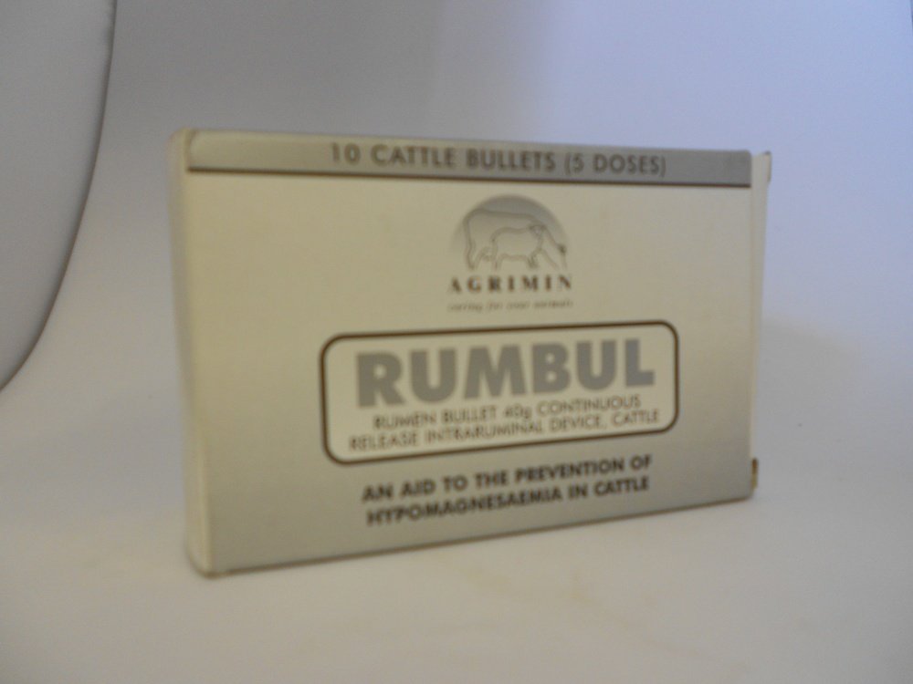Agrimin Rumbul Rumen Bullets Cattle 10 pack - Farmacy