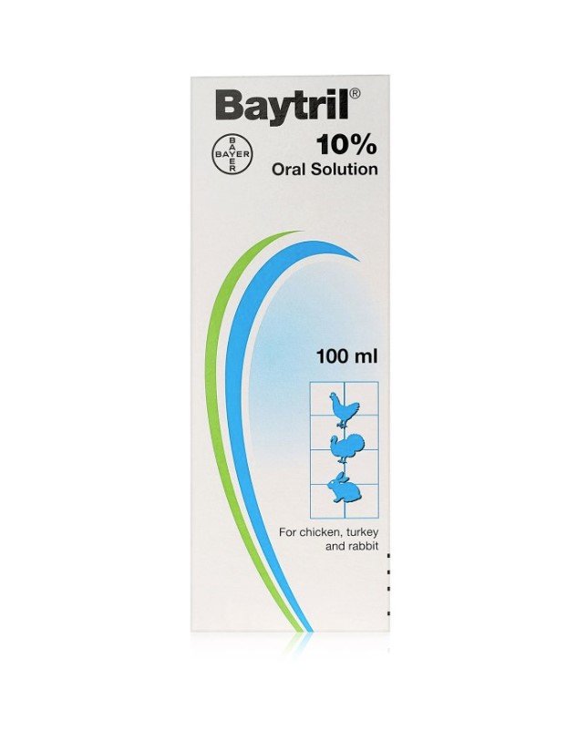 Bayer Baytril 10% Oral - Farmacy