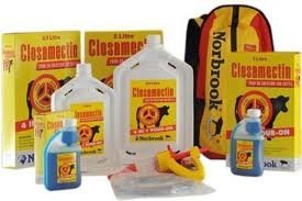 Norbrook Closamectin 5mg/ml + 200mg/ml Pour On Solution for Cattle ...