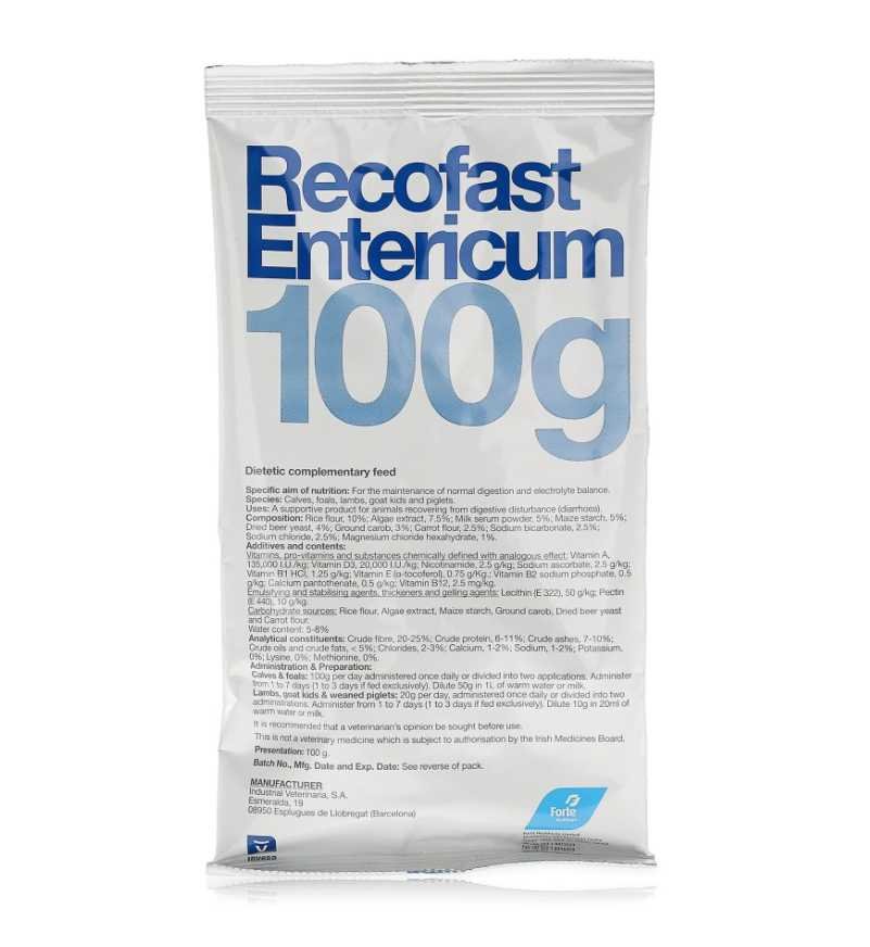 Forte Healthcare Ltd Recofast Entericum 100g - Farmacy