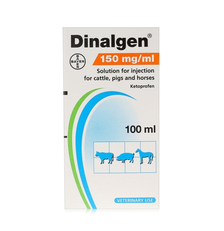Duggan Veterinary Group Dinalgen 150mg/ml Injection 100ml - Farmacy