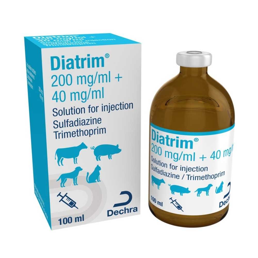 Dechra Diatrim 200 mg/ml Injection 100ml - Farmacy