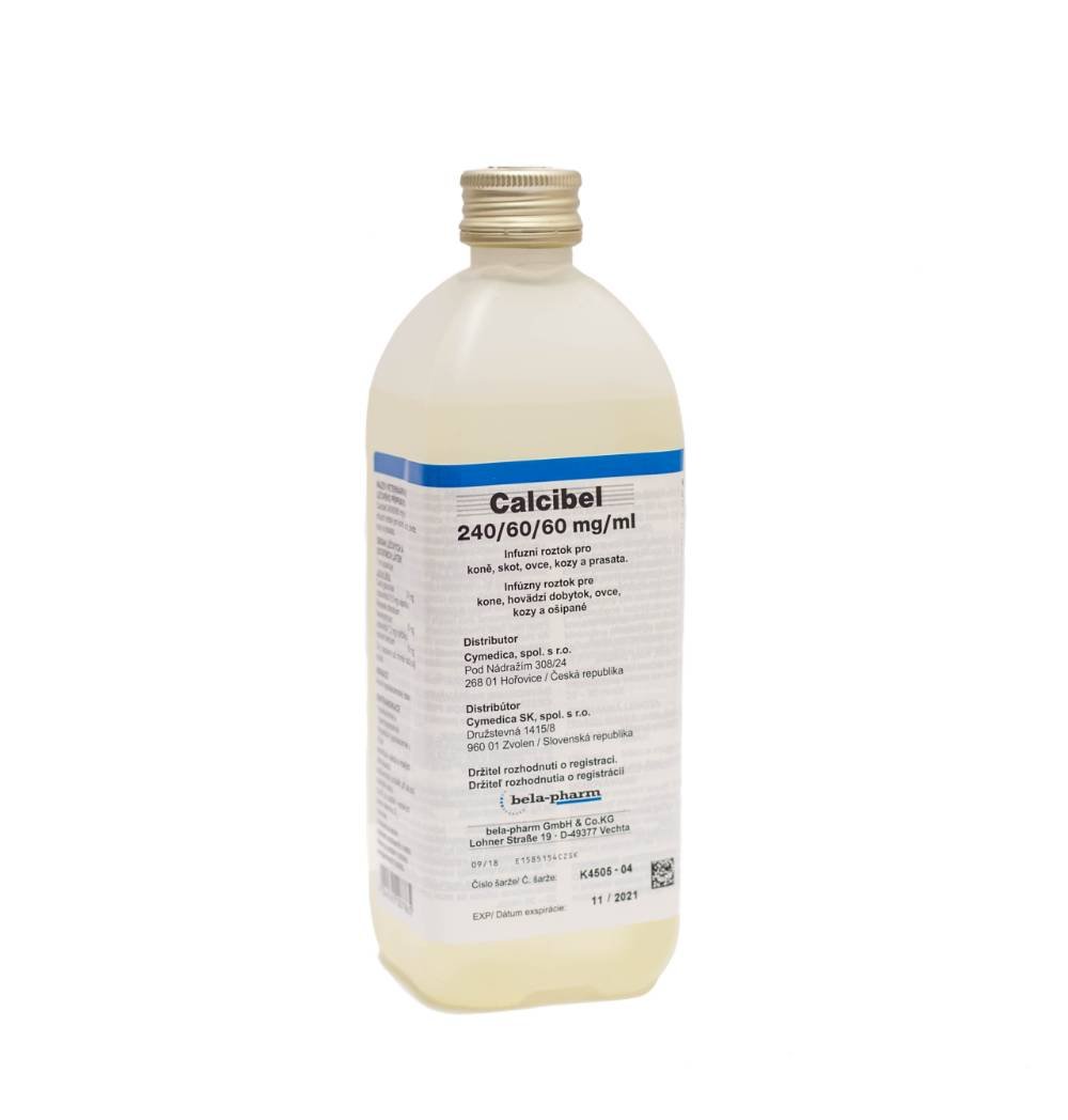 Duggan Veterinary Group Calcibel 240/60/60 mg/ml Solution for Infusion ...