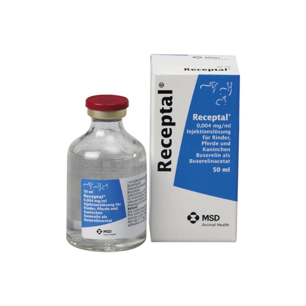 MSD Receptal 0.004mg/ml Injection - Farmacy