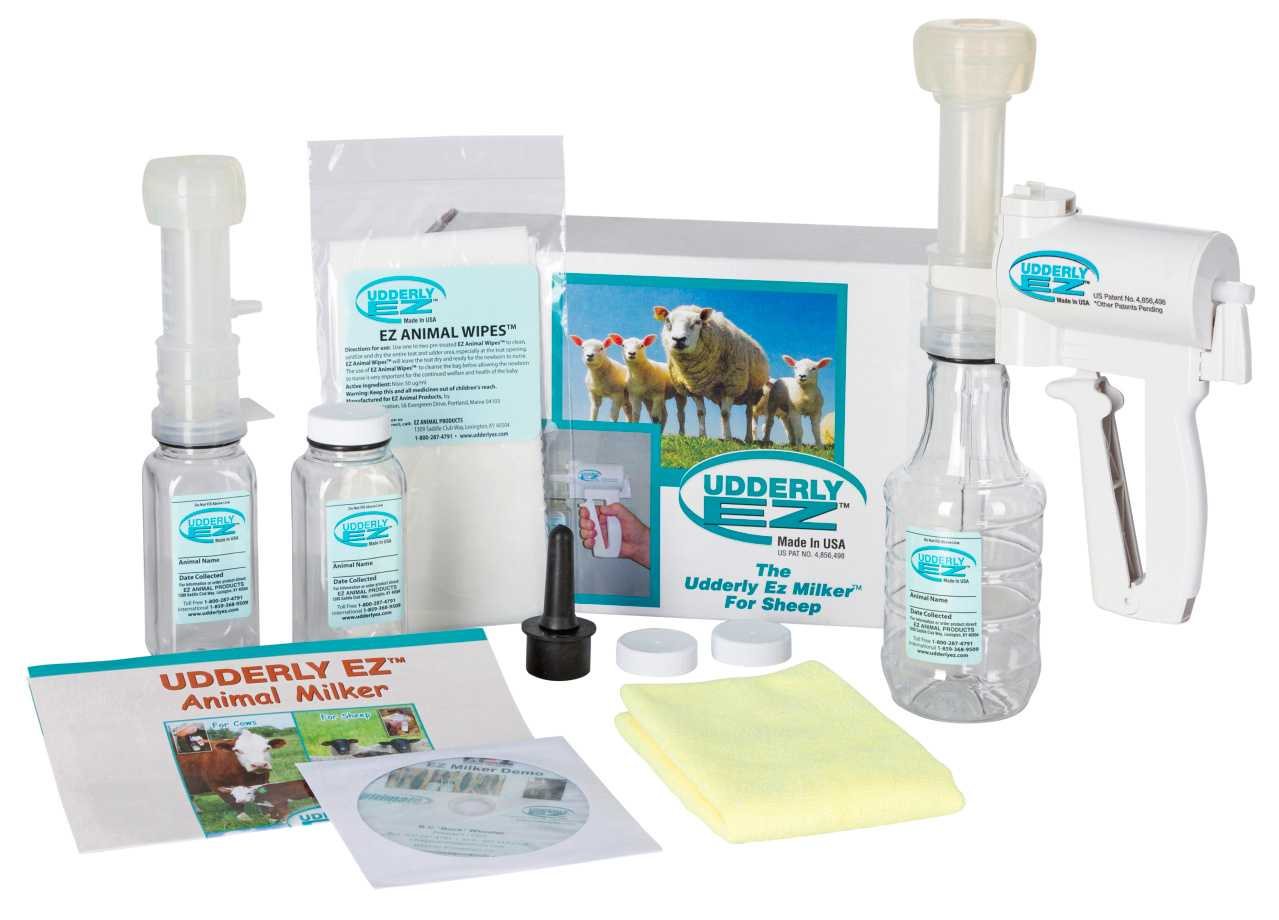 Udderly EZ Sheep Milking Pump Complete Set - Farmacy