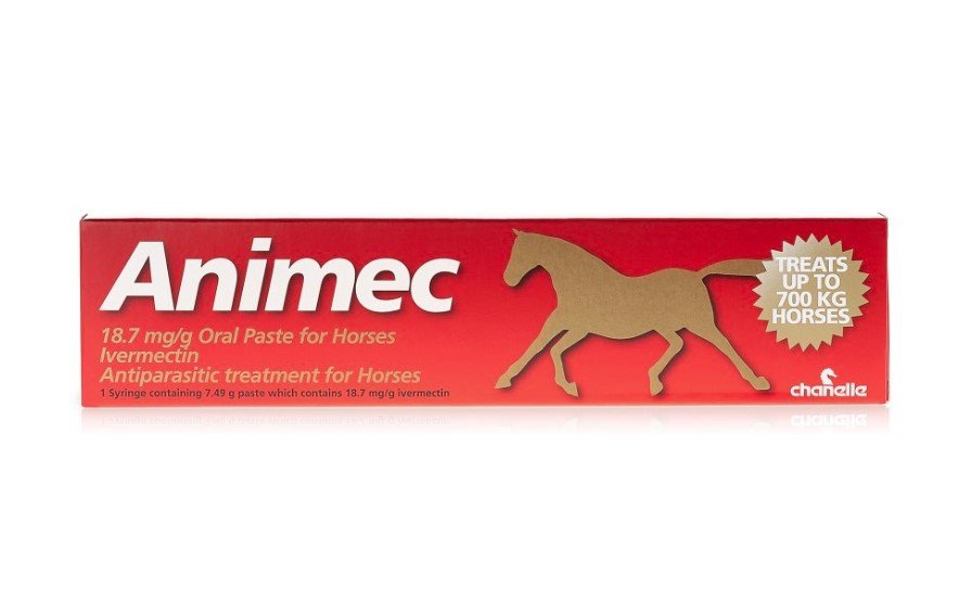 Chanelle Animec 18.7mg/g Oral Paste 1 x 7.49g Syringe - Farmacy