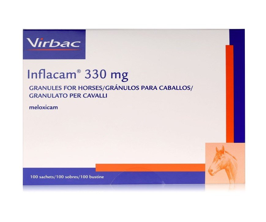 Virbac Inflacam 330mg Granules 1.5g x 100 pack - Farmacy