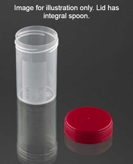 Universal Container with Spoon 30ml - Farmacy