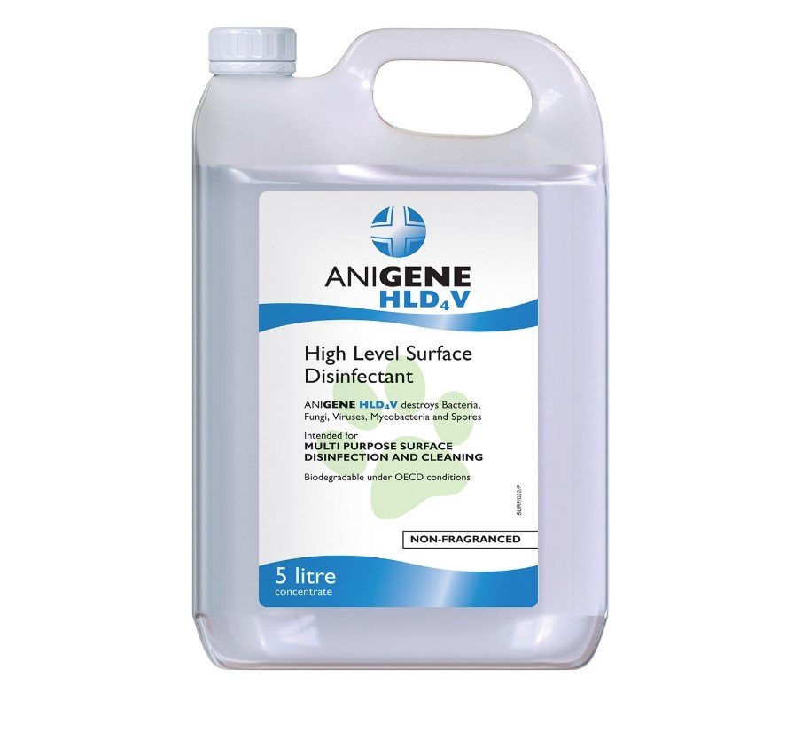 Anigene HLD4V High Level Surface Disinfectant 5L - Farmacy