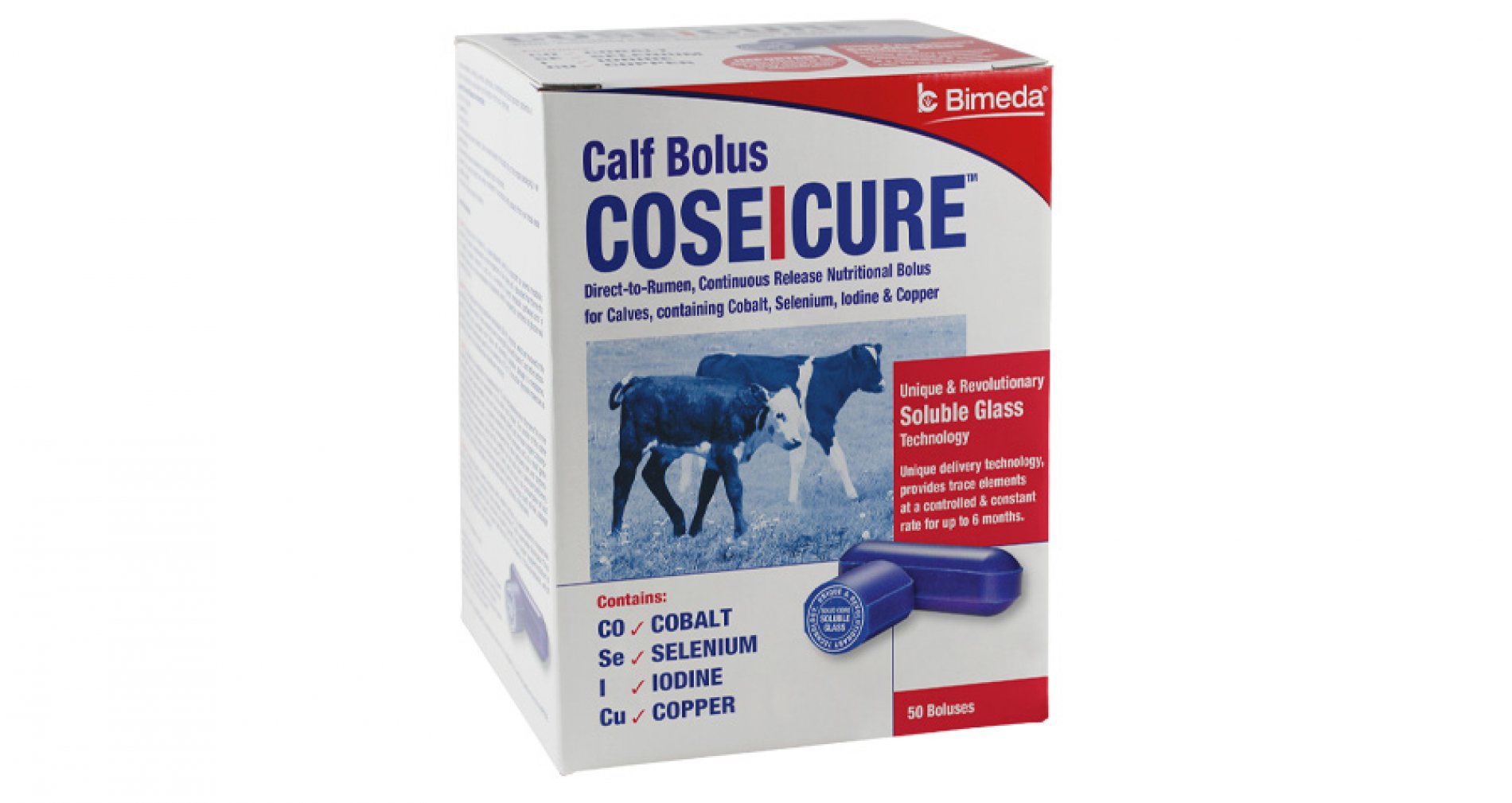 Bimeda Cose I cure Calf Bolus 50 pack - Farmacy