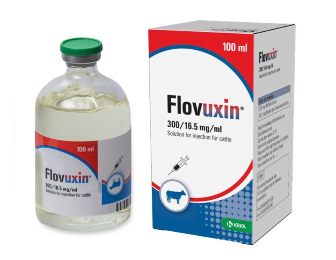 Flovuxin 300/16.5 mg/ml Injection 100ml - Farmacy