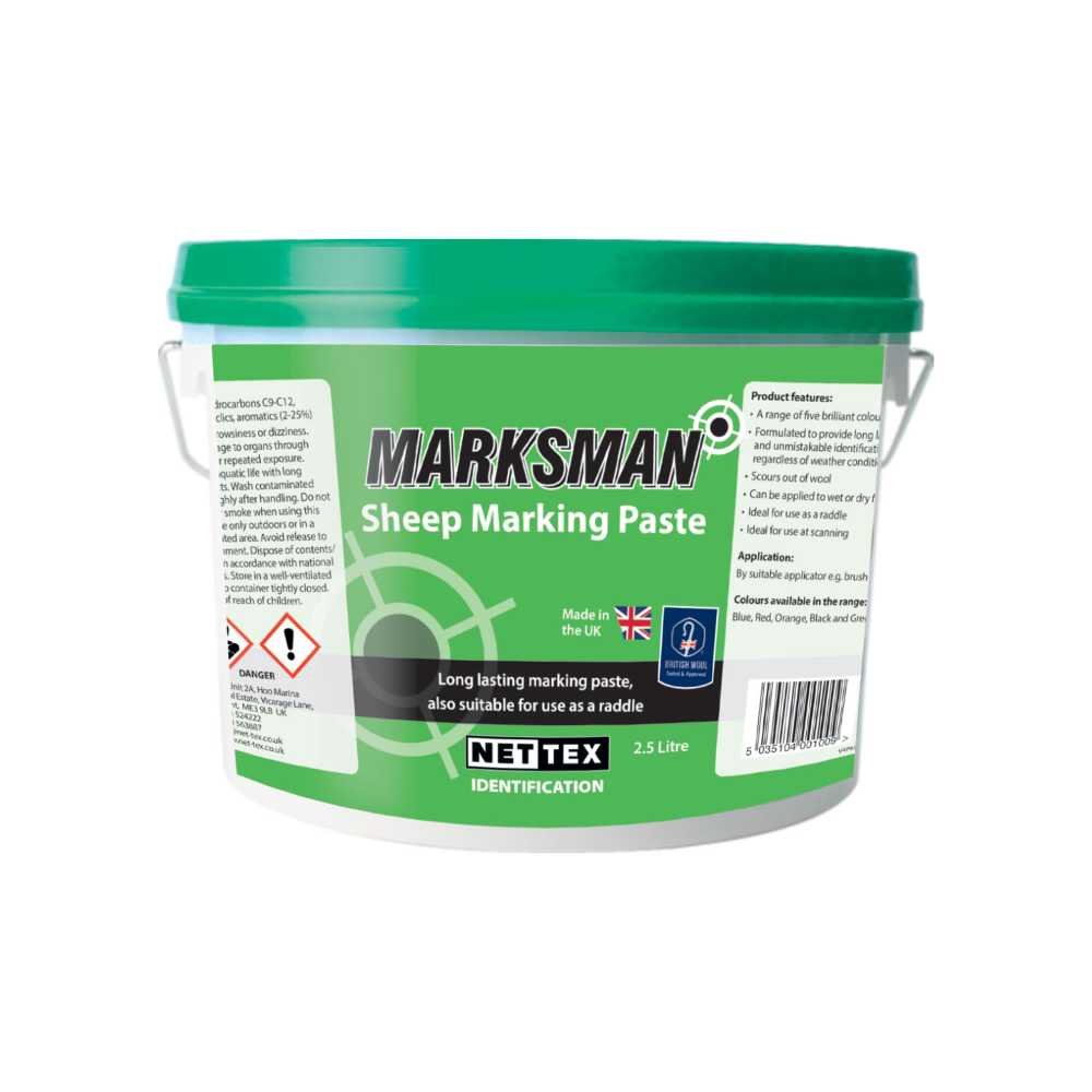 Nettex Marksman Sheep Marking Paste GREEN - Farmacy