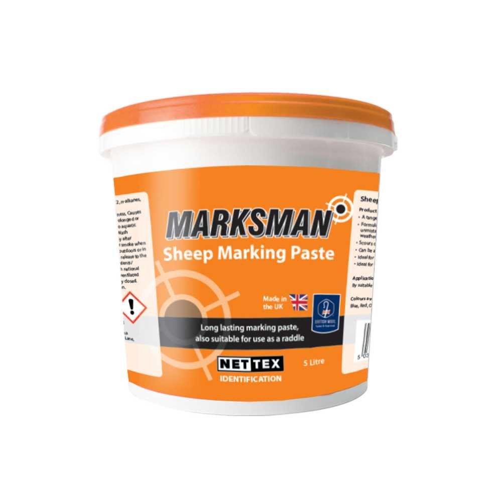 Nettex Marksman Sheep Marking Paste ORANGE - Farmacy