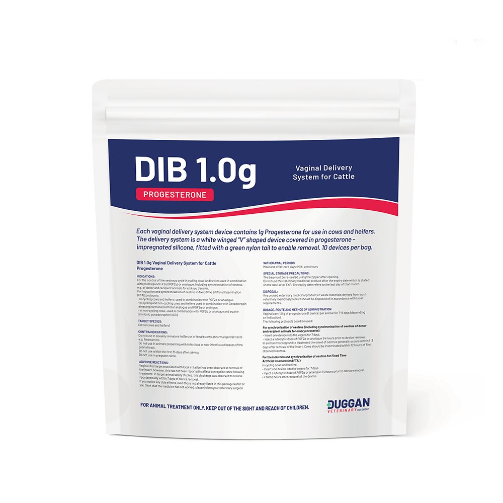Duggan Veterinary Group DIB 1.0g Vaginal Delivery System - Farmacy
