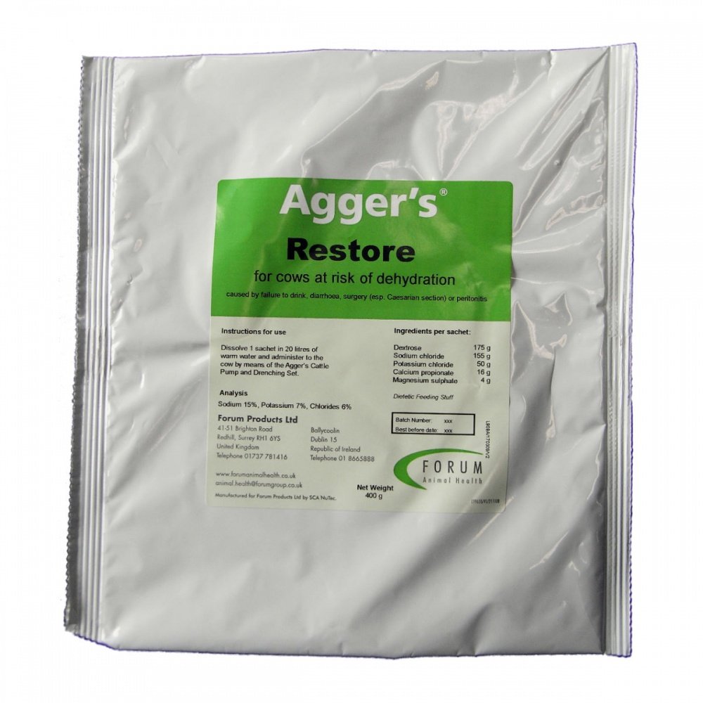 Aggers Restore 450g x 12 pack - Farmacy