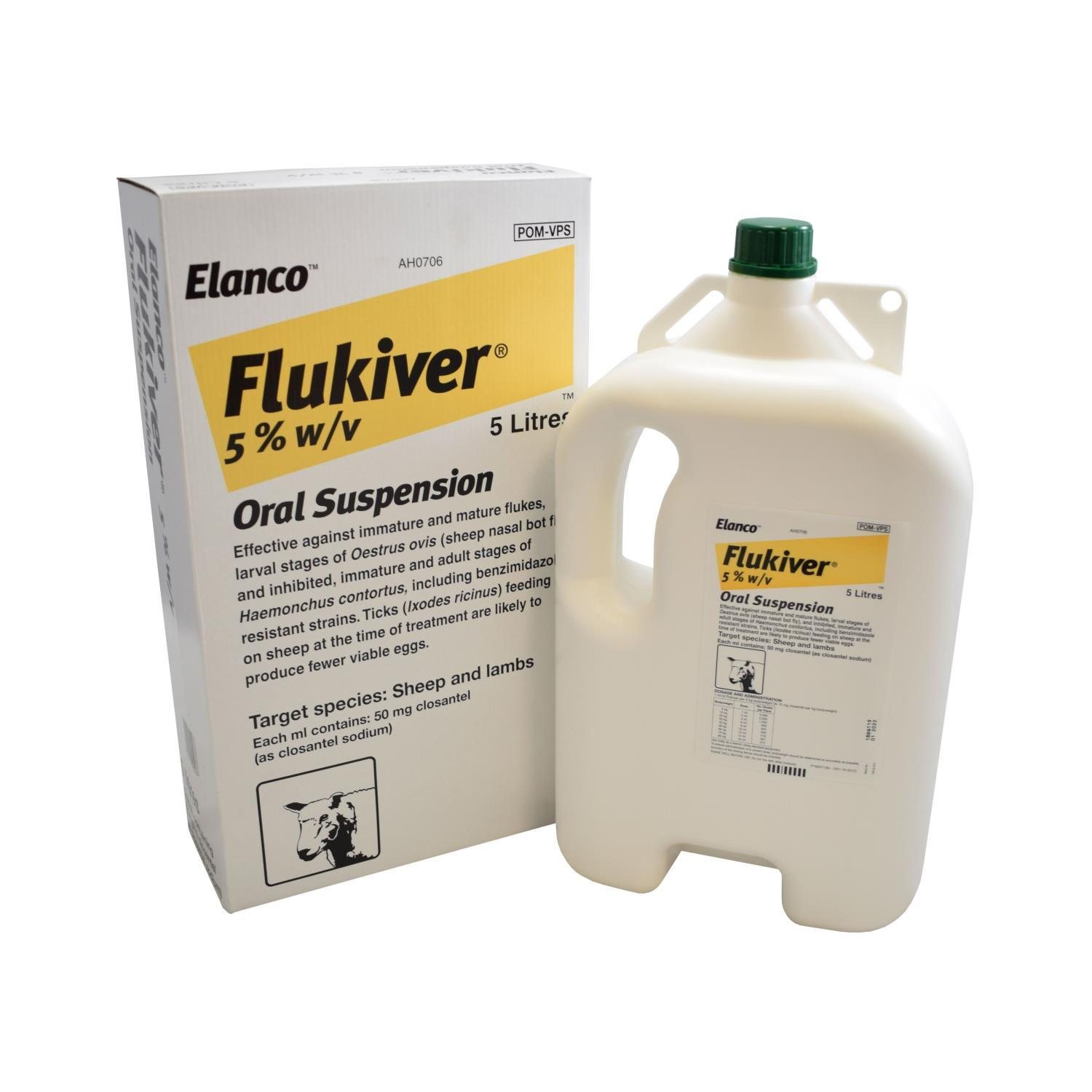 Elanco Flukiver 5% Oral Suspension - Farmacy