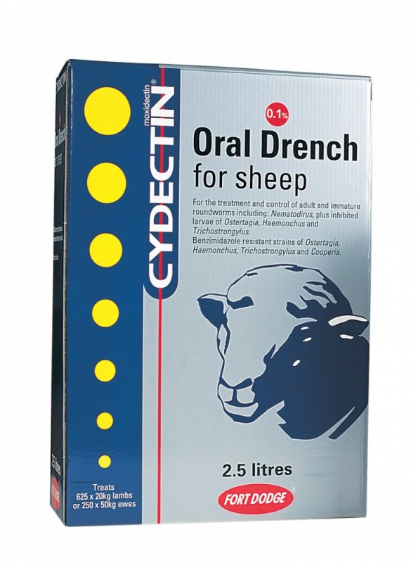 Zoetis Cydectin 0.1% Oral Solution for Sheep - Farmacy
