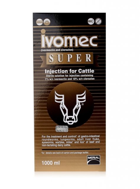 Boehringer Ingelheim Ivomec Super 10mg/100mg Injection - Farmacy