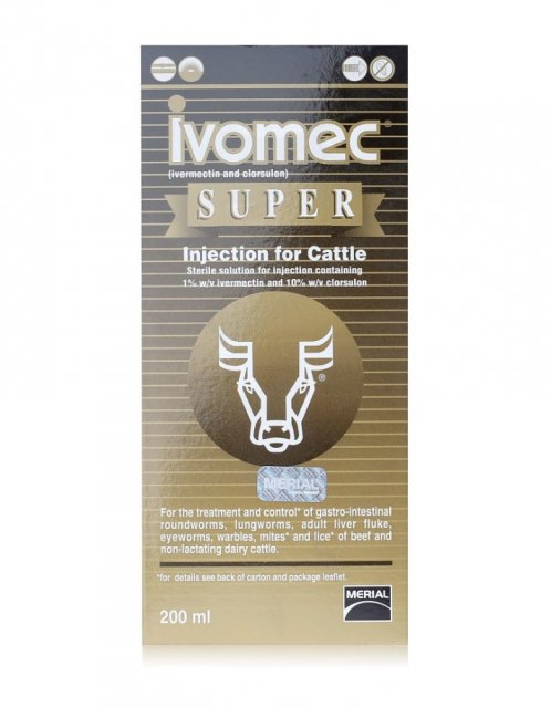 Boehringer Ingelheim Ivomec Super 10mg/100mg Injection - Farmacy