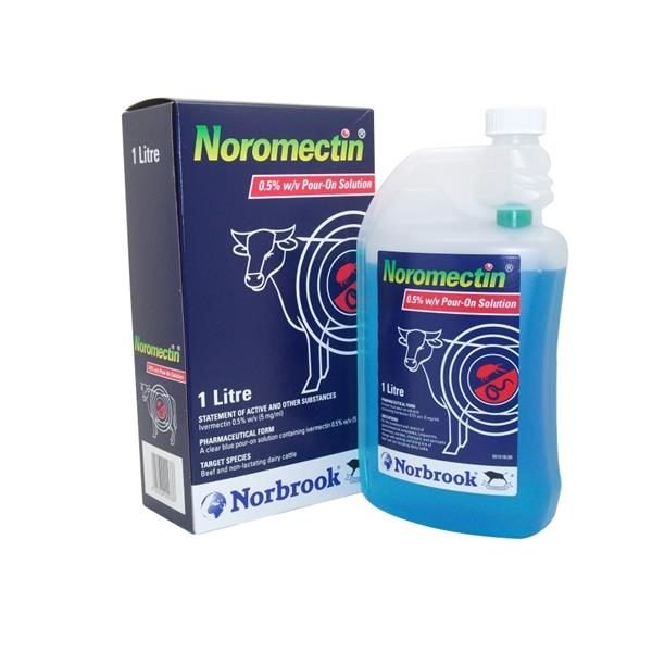 Norbrook Noromectin 0.5% Cattle Pour On Solution - Farmacy