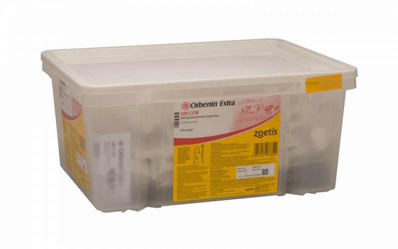 Zoetis Orbenin Extra Dry Cow 600mg Intramammary Solution - Farmacy