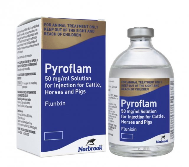 Norbrook Pyroflam 50mg/ml Injection - Farmacy