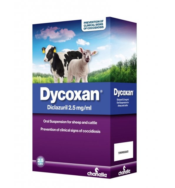 Chanelle Dycoxan 2.5mg/ml Oral Solution - Farmacy
