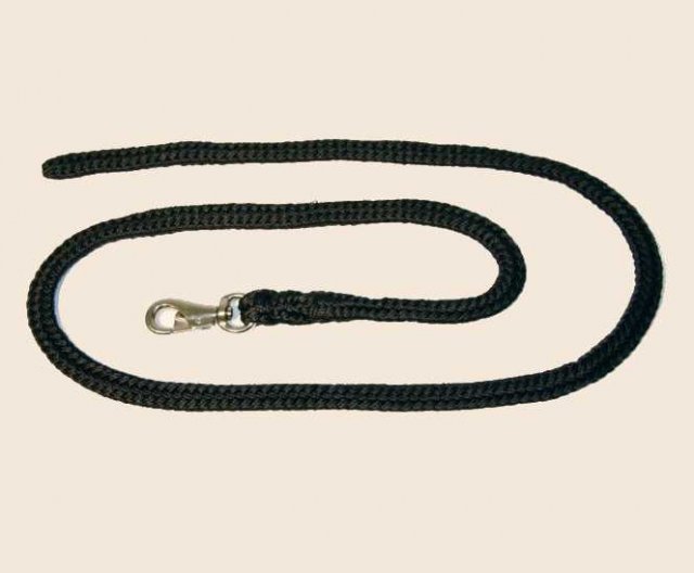Dexter Black Bull Lead Rope with Snap Hook - Farmacy