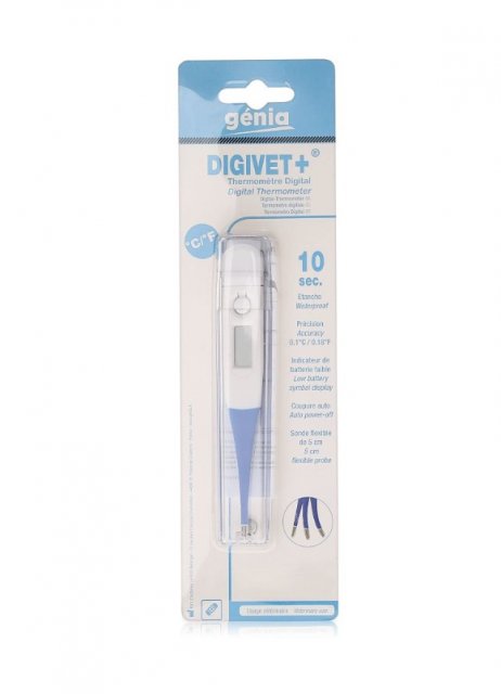 Digivet Waterproof Digital Thermometer - Farmacy